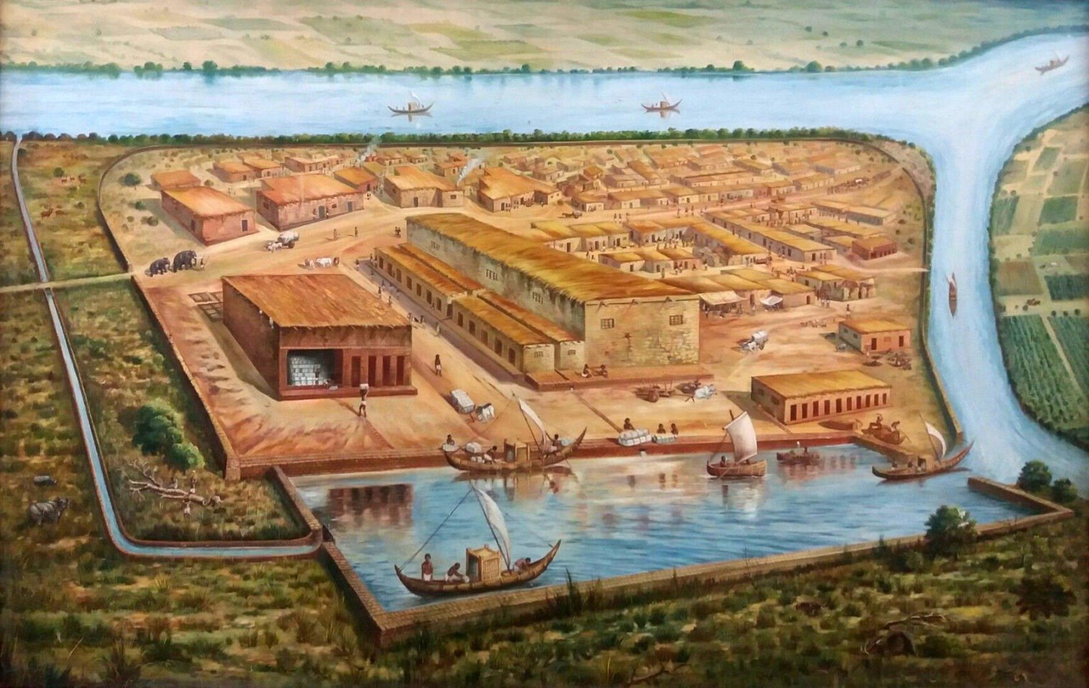 Ancient Indians Had the World's First Dockyard at Lothal